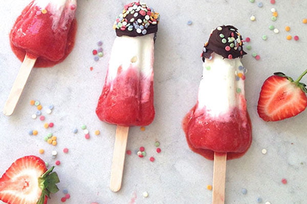 4 formas de hacer paletas de helado fáciles :Mujer y Punto